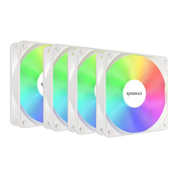 RAIDMAX X-AIR 4in1 ARGB WHITE - JTS dz